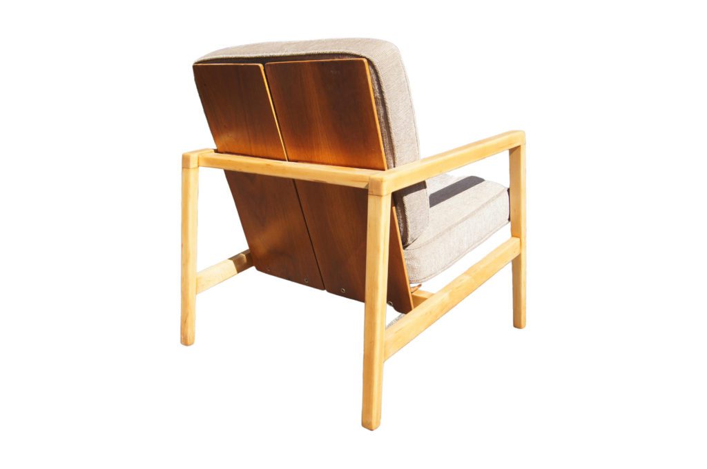 Maple and Walnut Lounge Chair, Model 645 - Machine Age - New England's ...